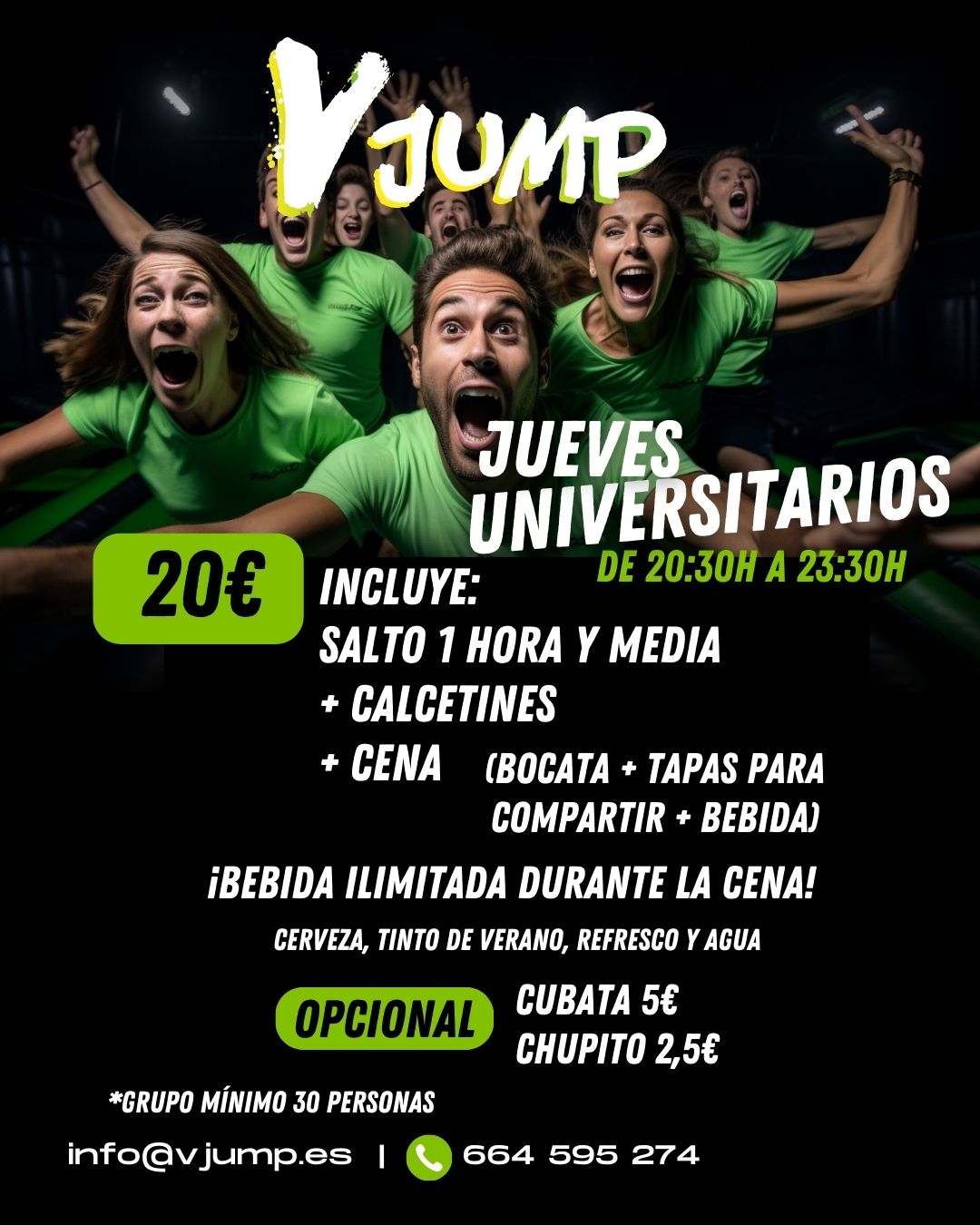 Jueves Universitarios - VJump